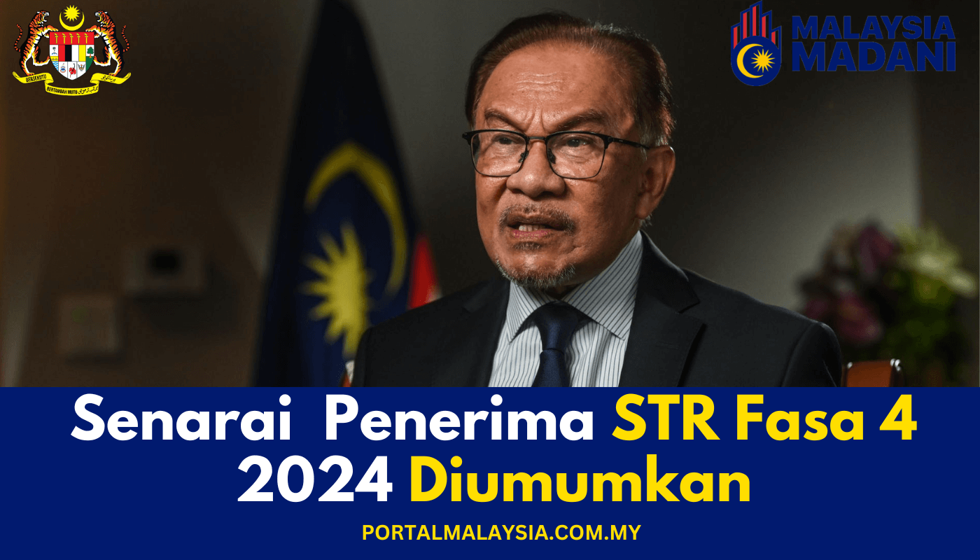Senarai Penerima STR Fasa 4 Diumumkan - Portal Bantuan